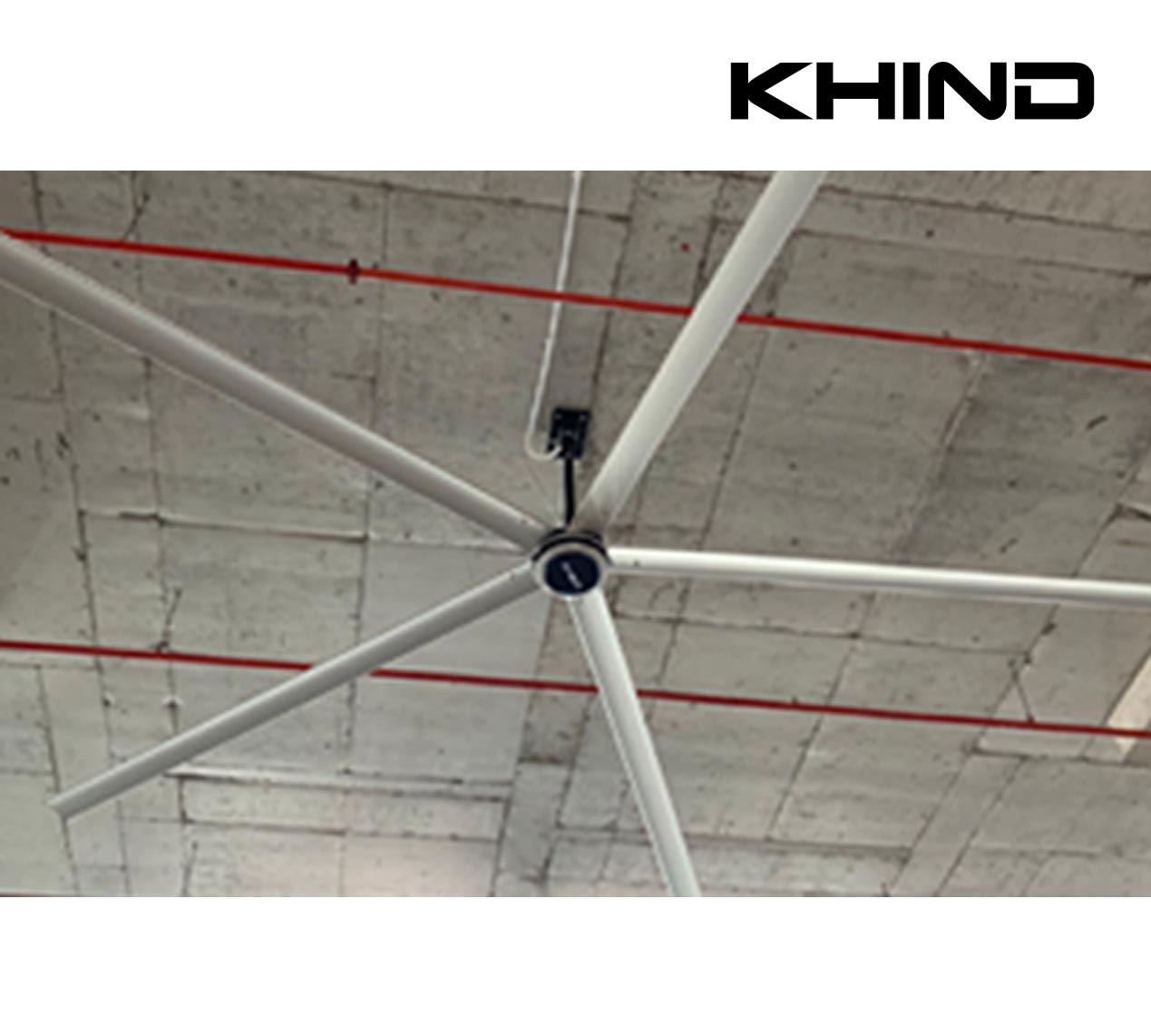 KHIND Sky C75 HVLS Fan_KHIND_Image2 - Khinds Systems